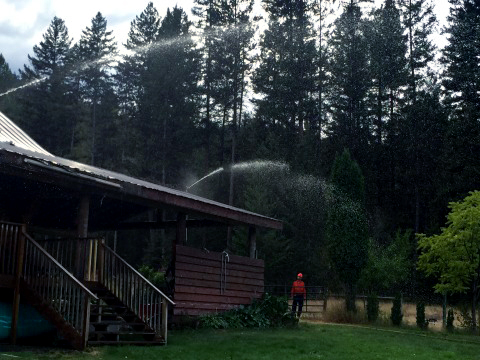 Wildfire Sprinkler System, Fire Protection System, Roof Sprinkler System