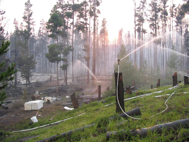 Wildfire Protection System, Forest Fire Home Protection | SPIEDR