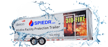 Structure Protection Unit Trailer, Sprinkler Trailers, Fire Fighting ...